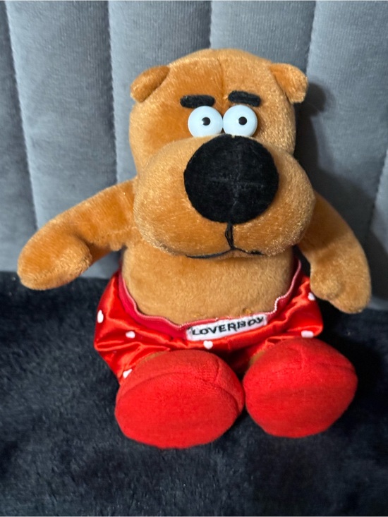 Toys | 435 Loverboy Dog Plush Valentine Stuffed Animal Red Heart Boxers ...